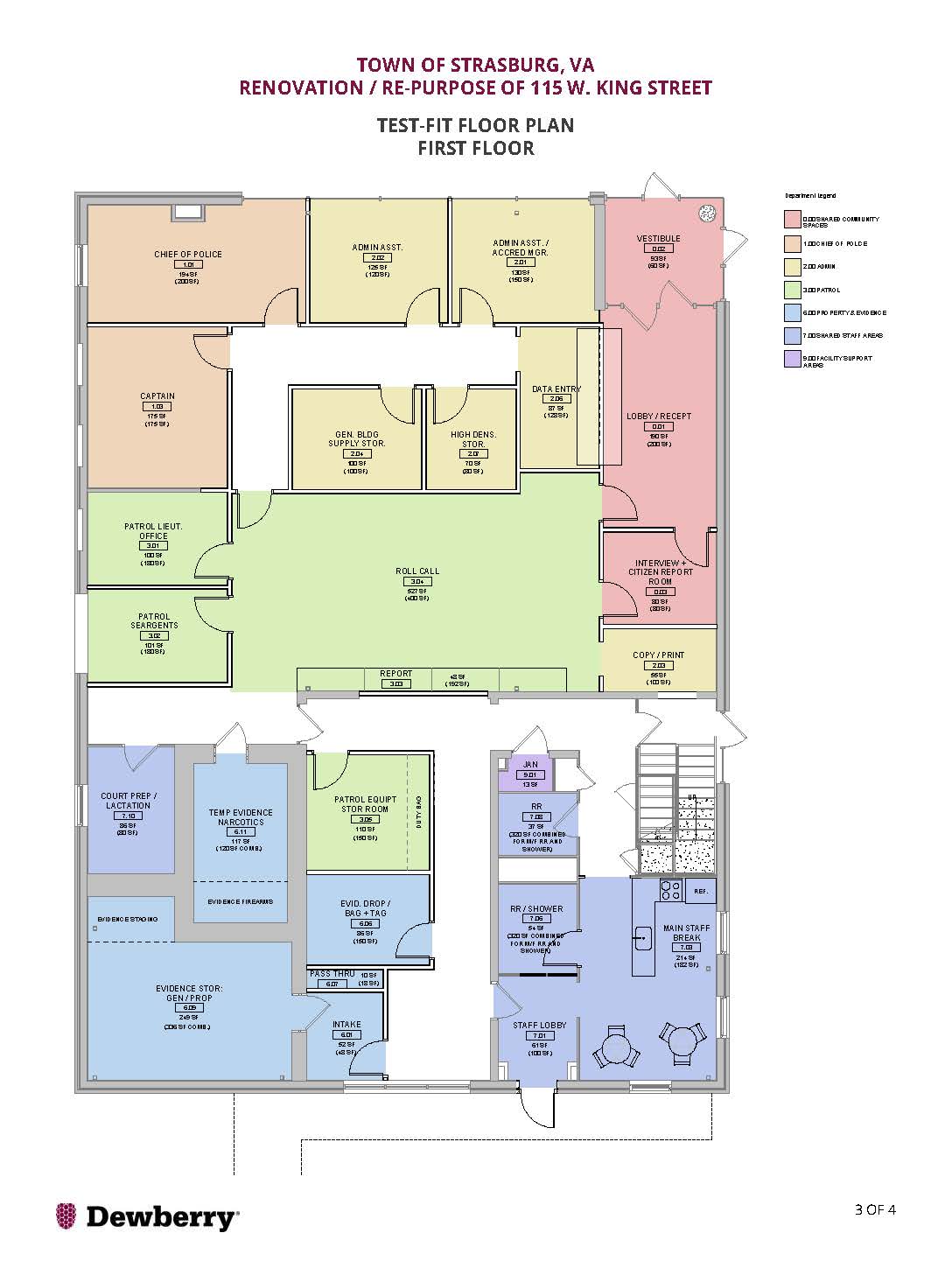 Strasburg Police Department Renovation | Strasburg, VA